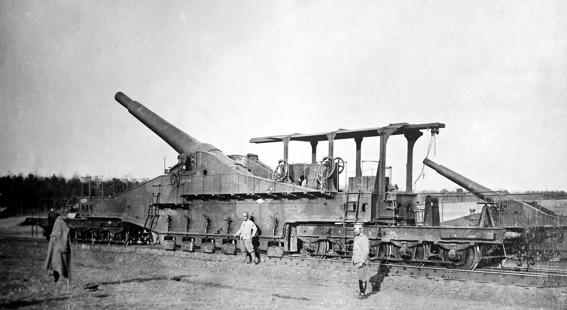 French_52_cm_Railway_Gun | Den Store Krig 1914-1918