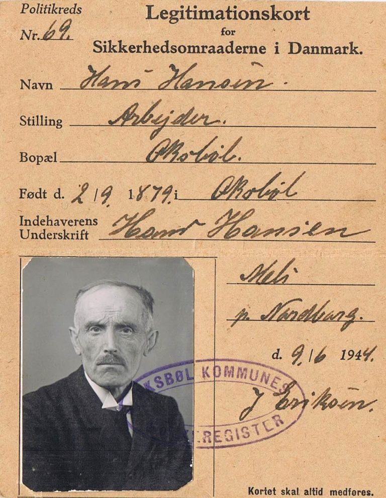 Hansen, Hans (1879-1960) | Den Store Krig 1914-1918