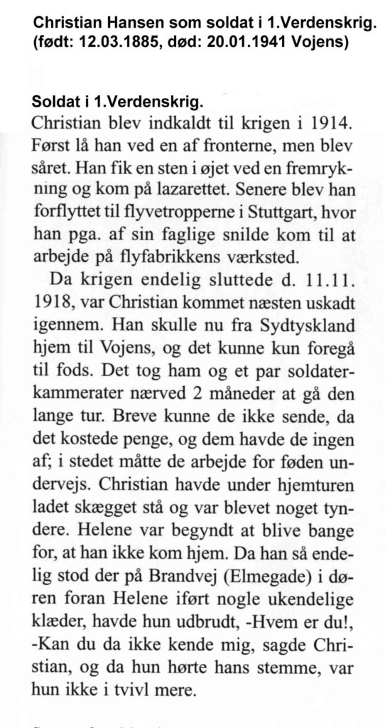 Hansen, Christian (1885-1941) | Den Store Krig 1914-1918