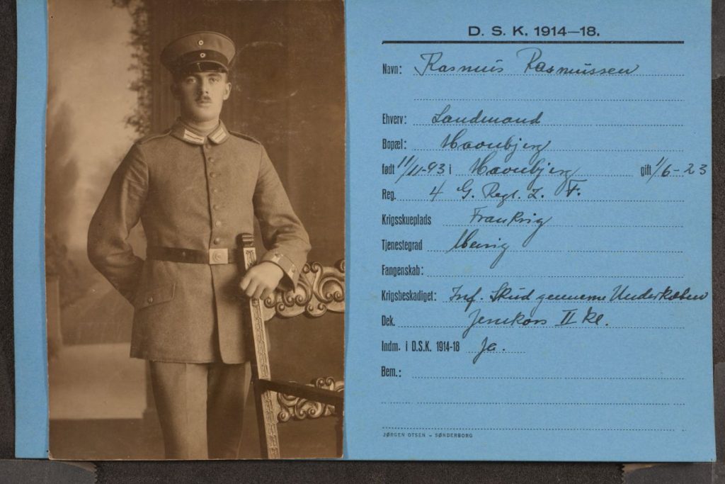Rasmussen, Rasmus (1893-1983) | Den Store Krig 1914-1918
