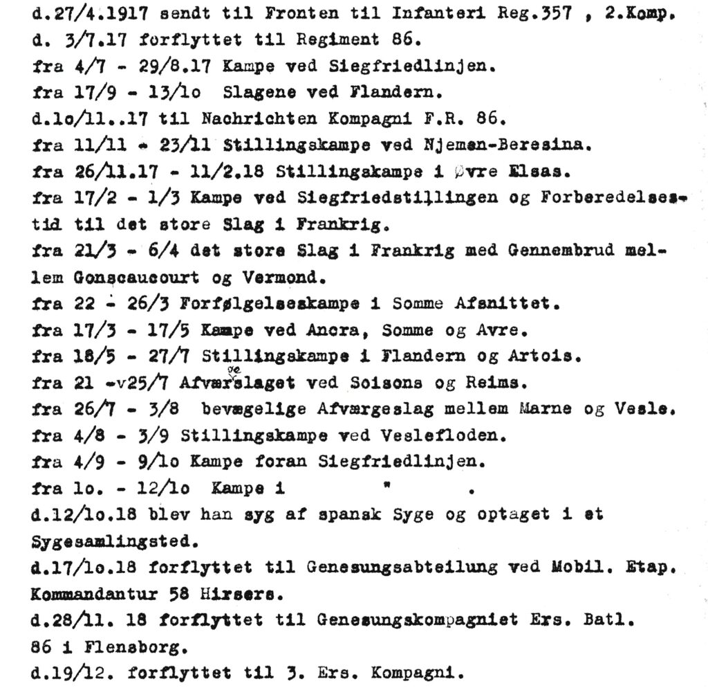 Petersen, Anton Thomas (1898-1968) | Den Store Krig 1914-1918