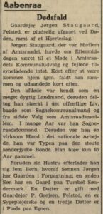 Staugaard, Jørgen Jørgensen (1885-1949) | Den Store Krig 1914-1918