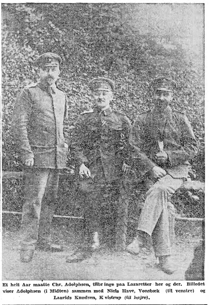 Adolphsen, Carl Christian (1888-1950) | Den Store Krig 1914-1918