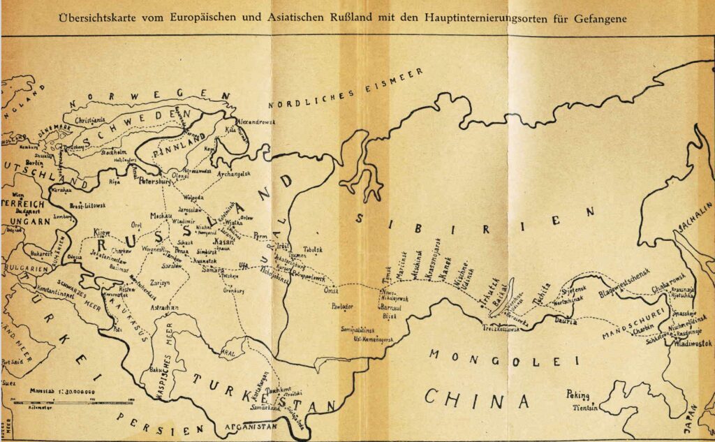 Krigsfanger i Rusland | Den Store Krig 1914-1918