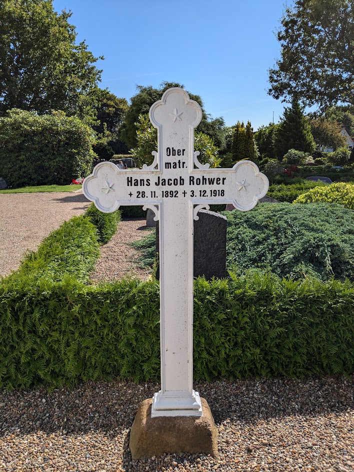 Rohwer, Hans Jacob (1892-1918) | Den Store Krig 1914-1918